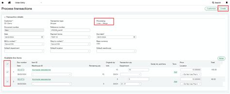 Efficiently Merging Line Items From Multiple Transactions