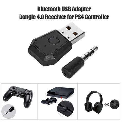 Wholesale Mini Usb Bluetooth Adapter 4 0 Adapter Dongle Receiver For Ps4 Controller Black From China