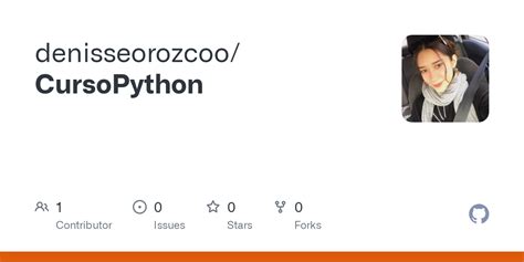 GitHub Denisseorozcoo CursoPython