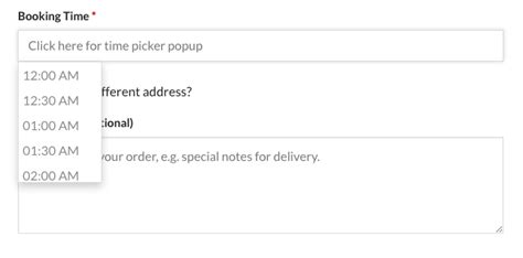 How To Add Configure Time Picker Field Themehigh Documents