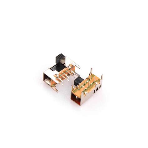 elecbee 10pcs horizontal sk sk 2p3t sk23d02 light hole miniature