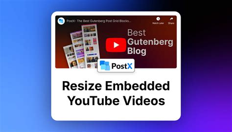 How to Change the Size of Embedded YouTube Video in WordPress