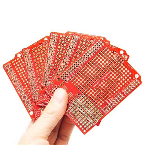 Gikfun Prototype Pcb Breadboard For Arduino Uno R3 Shield Board Pack Gikfun Prototype Pcb Breadboard For Arduino Uno R3 Shield Board Pack