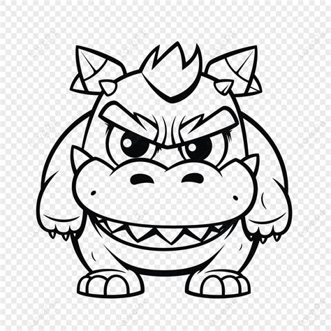 Mario Bros Coloring Pages Free Outline Sketch Drawing Vector Black And