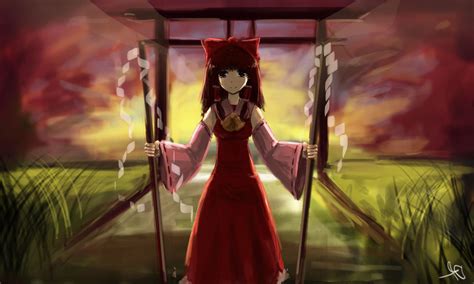 Reimu Hakurei Fanart By Xxbikemasterxx On Deviantart