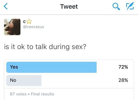 Is It Ok To Talk During Sex