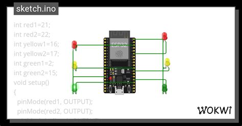 Wokwi Online ESP STM Arduino Simulator