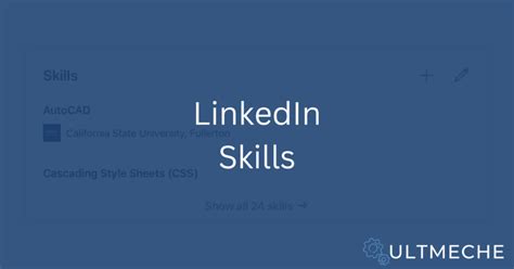 Linkedin Skills 20 Best And Most In Demand Ones Ultmeche