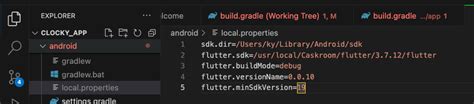 [android] the role of build gradle in flutter and how to set it up