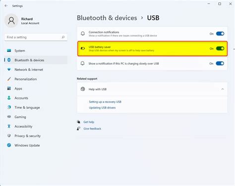 How To Enable Usb Battery Saver In Windows 11 Geek Rewind
