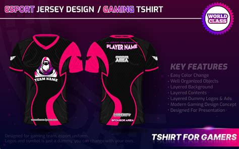 사양 축구 스포츠 E스포츠 게임 티셔츠 저지 템플릿입니다 게임용 의류 디자인 또는 티셔츠 0명에 대한 스톡 벡터 아트 및 기타