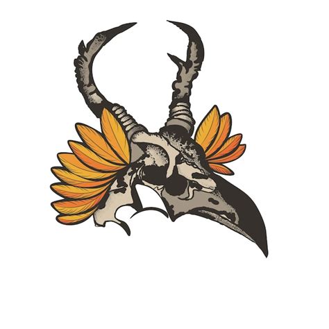 Premium Vector Scull Vector Illustration Eps10