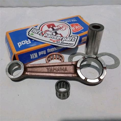 Jual STANG SEHER/CONROAD PISTON SET YAMAHA YB 100 L2G RX100 YB100 L2SN ...