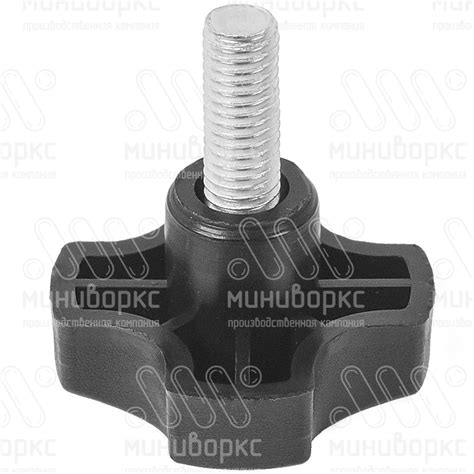 Фиксатор пластиковый с рукояткой m8x25 40 – Ф40М8-25ЧЕ