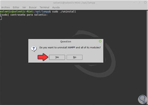 cómo instalar xampp en linux mint 20 solvetic