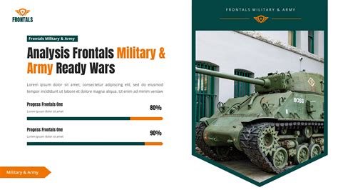 Frontals Military And Army Powerpoint Template Presentation Templates