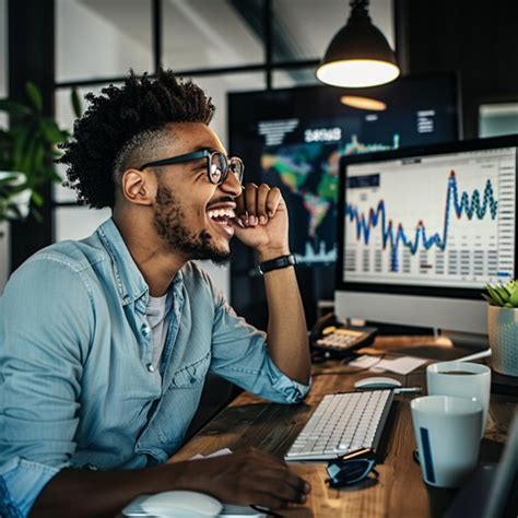 Free Joyful Analyst Working Image Analyst Working Laughing Download At Stockcake