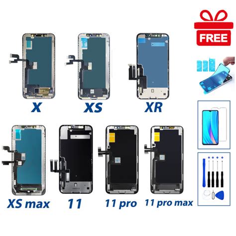Lcd Display For Iphone X Xs Xr Xs Max 11 11 Pro 11 Pro Max Touch Screen Digitizer Assembly