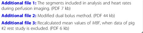 abbreviations aif arterial input function co cardiac output hr