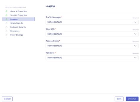 Lab Create An Access Security Policy