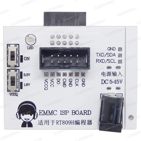 emmc isp board emmc fly line online reading and writing for rt809h programmer emmc adapter