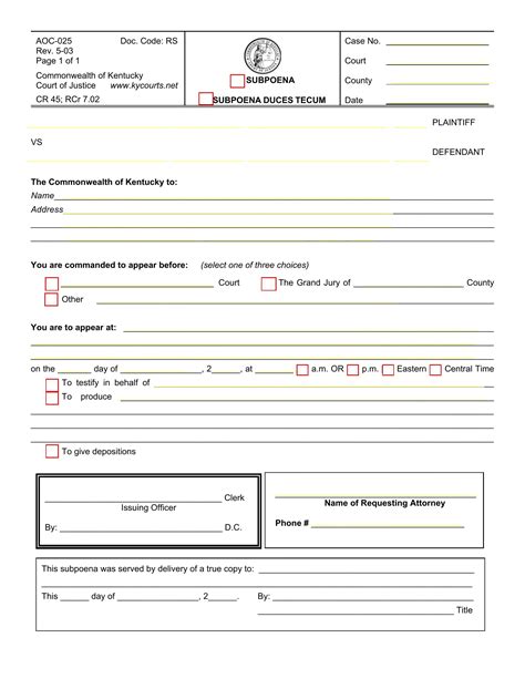 Form Aoc 025 ≡ Fill Out Printable Pdf Forms Online