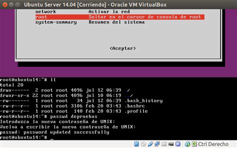 Como Recuperar Password En Ubuntu De Un Usuario O De Root