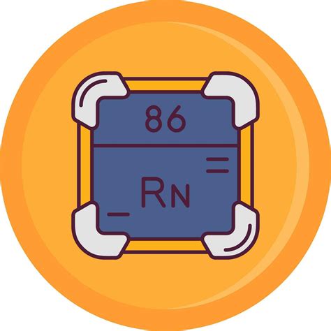 Radon Line Filled Icon 36953950 Vector Art At Vecteezy