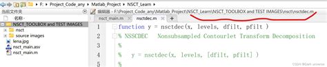 一文搞懂nsctnonsubsampled Contourlet变换，matlab程序实现并讲解nscttoolbox的使用方法 Csdn博客