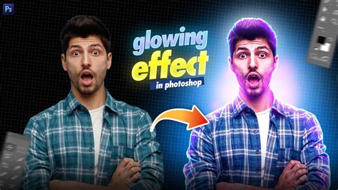 Glow Effect Photoshop Tutorial Make Your Designs POP YouTube