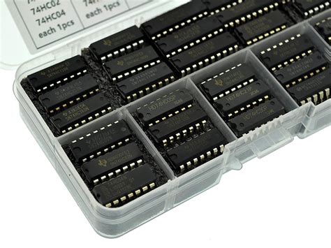 Buy 30 Types 74hcxx Series Logic Ic Assortment Kit High Speed Si Gate