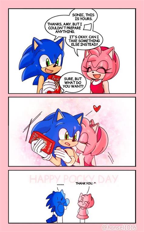 Cute Sonamy Comic Hansel R Sonamy