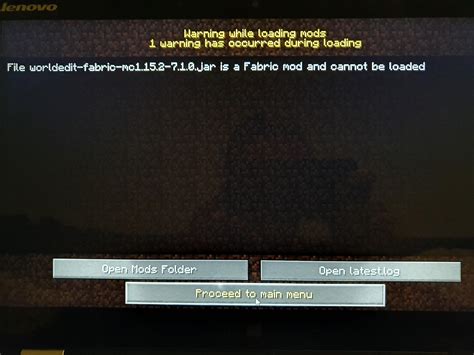 When I Try And Install Worldedit In Forge This Comes Up How Do I Fix
