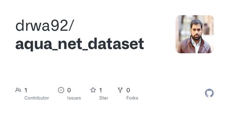 Github Drwa92aquanetdataset