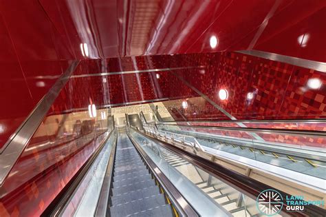Orchard Mrt Station Escalators And Stairs To Tel Paid Link Land Transport Guru