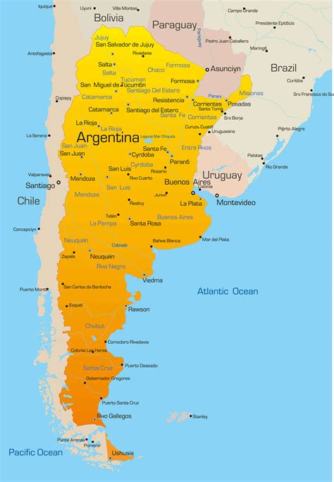 Map Argentina