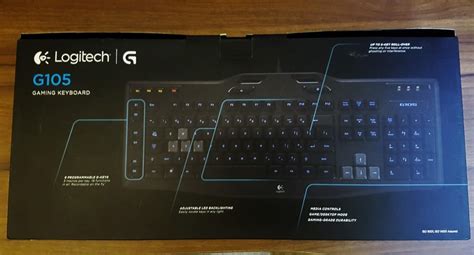 Logitech G105 Gaming Keyboard Computers And Tech Parts And Accessories