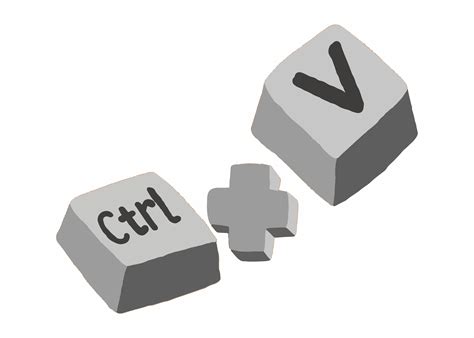 Keyboard Shortcut Button Ctrl V Graphic By Arief Sapta Adjie