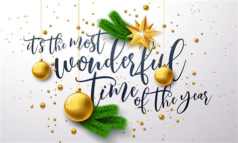 메리 크리스마스와 새해 복 많이 받으세요 그림 와 금 유리 공 전나무 가지 와 흰색 배경에 타이포그래피 편지 그것의 인사말 카드 당 전단지 축하 포스터를 위한 년 벡터 휴일