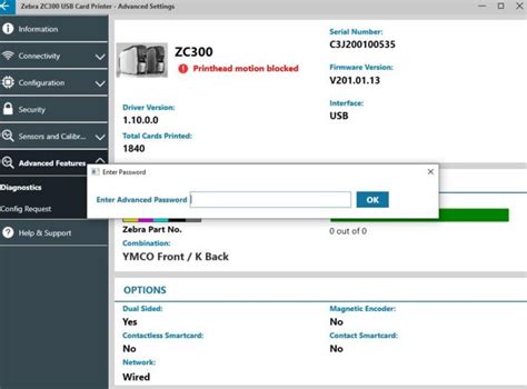 Please Zebra Zc300 Error Code 7010 Printhead Motion Blocked I Try The Diagnostics But Its