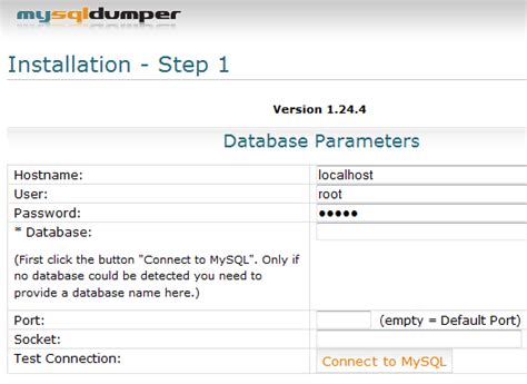 How To Regularly Back Up Your Large Mysql Database With Mysqldumper