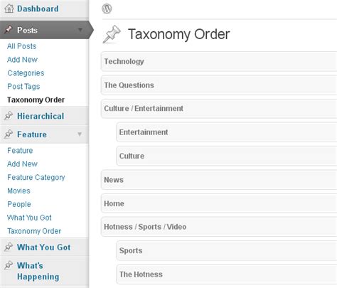 Wordpress › Category Order And Taxonomy Terms Order Wordpress Plugins