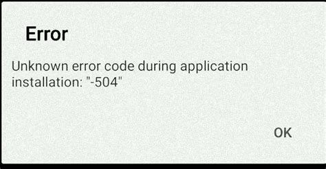 how to fix instagram error 504 when installing app