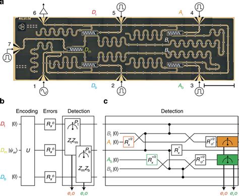 quantum processor and gate sequence for implementing and characterizing