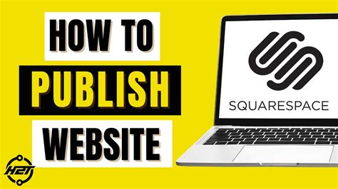 How To Publish Squarespace Website YouTube