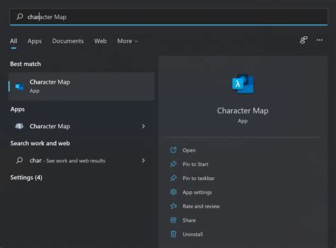 the name of the app is confusing · issue 174 · character map uwp