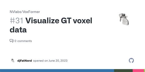 Visualize GT Voxel Data Issue NVlabs VoxFormer GitHub