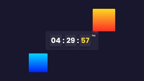 디자이너경준아빠의 웹퍼블리싱 Glassmorphism Digital Clock~ 네이버 블로그