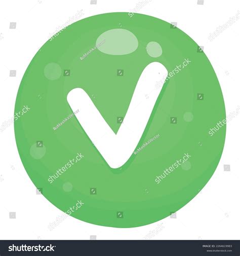 Approved Button Progressbar Bright Different Form Stock Vector Royalty Free