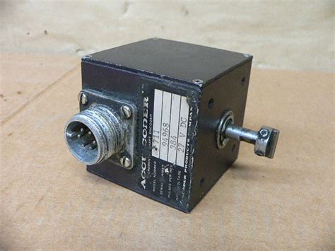 accu coder incremental shaft encoder 711 27vdc fen industrial